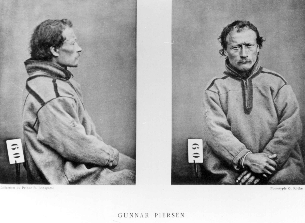 Roland Bonaparte sin samling. Portrett av Gunnar Piersen. Inngår i ...