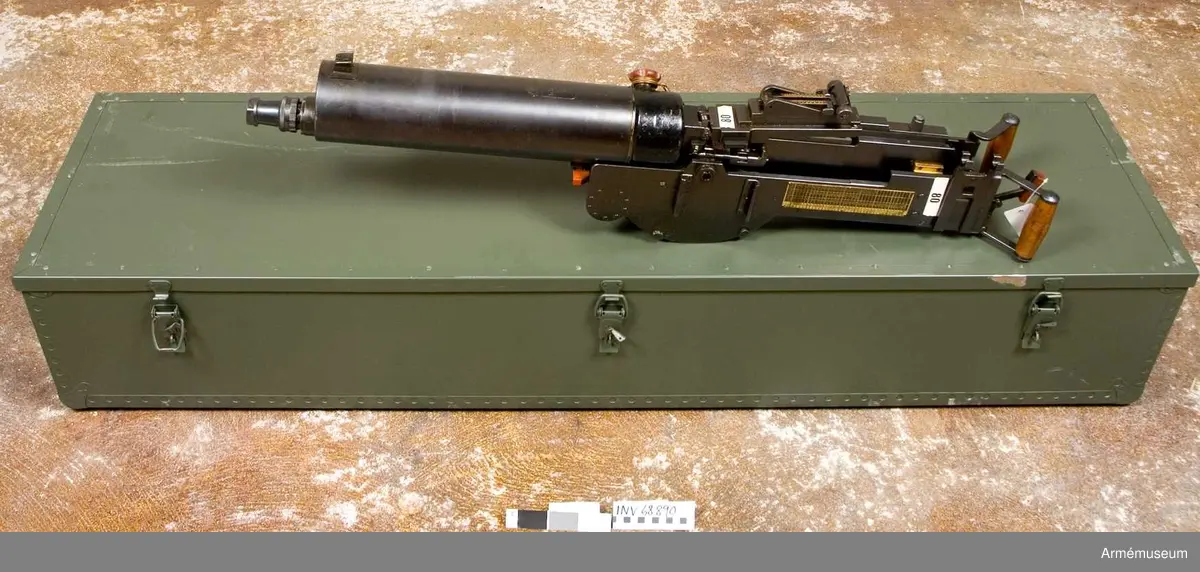 Kulspruta m/1936 - Armémuseum / DigitaltMuseum
