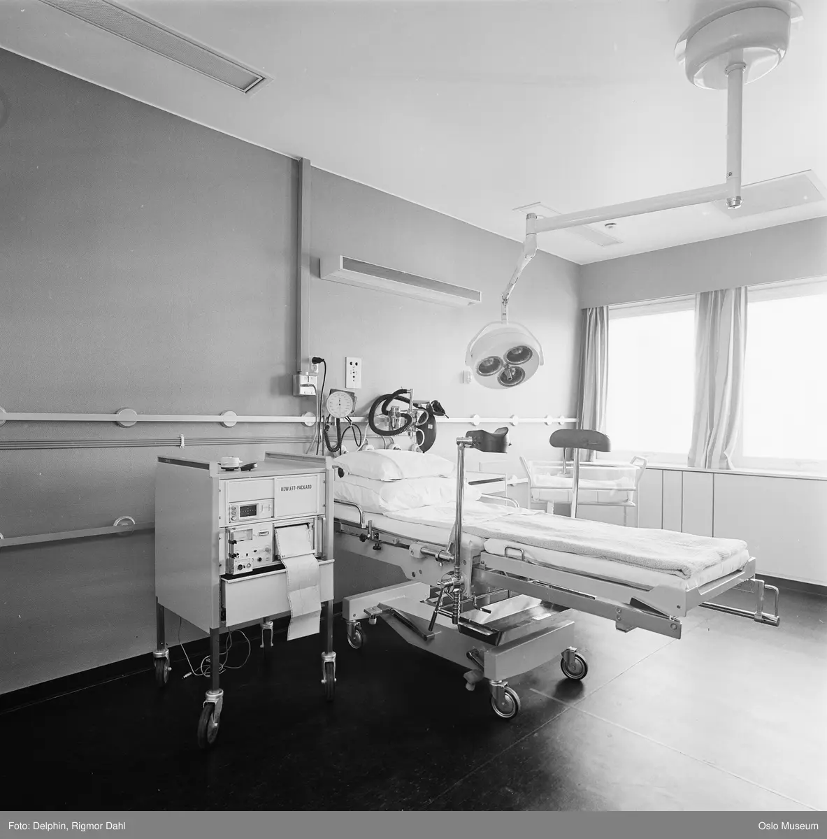 Ullevål sykehus. Gynekologisk avdeling. - Oslo Museum / DigitaltMuseum