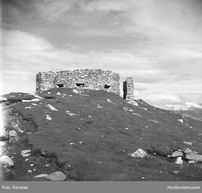 Eggum, borg - Nordlandsmuseet / DigitaltMuseum