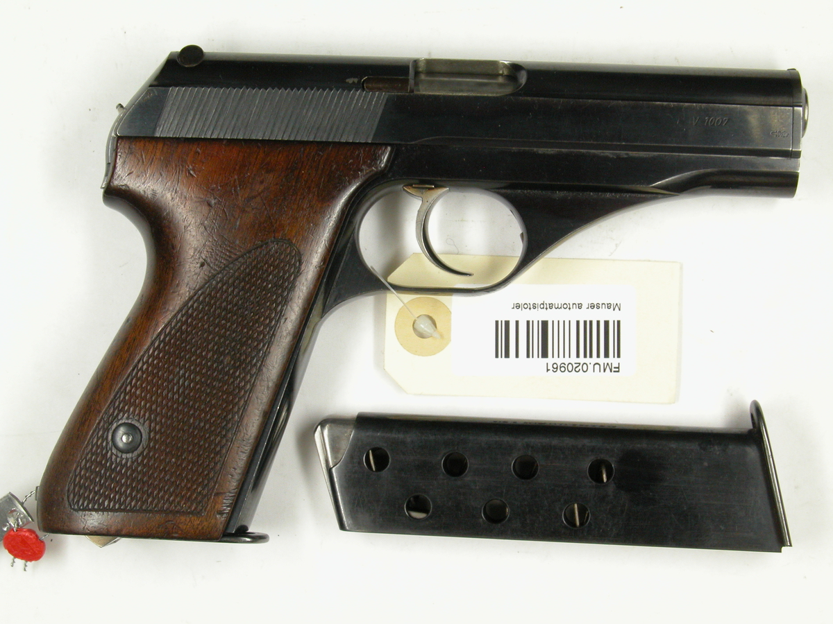 Pistol 9 mm Mauser HSv - Forsvarets museer / DigitaltMuseum