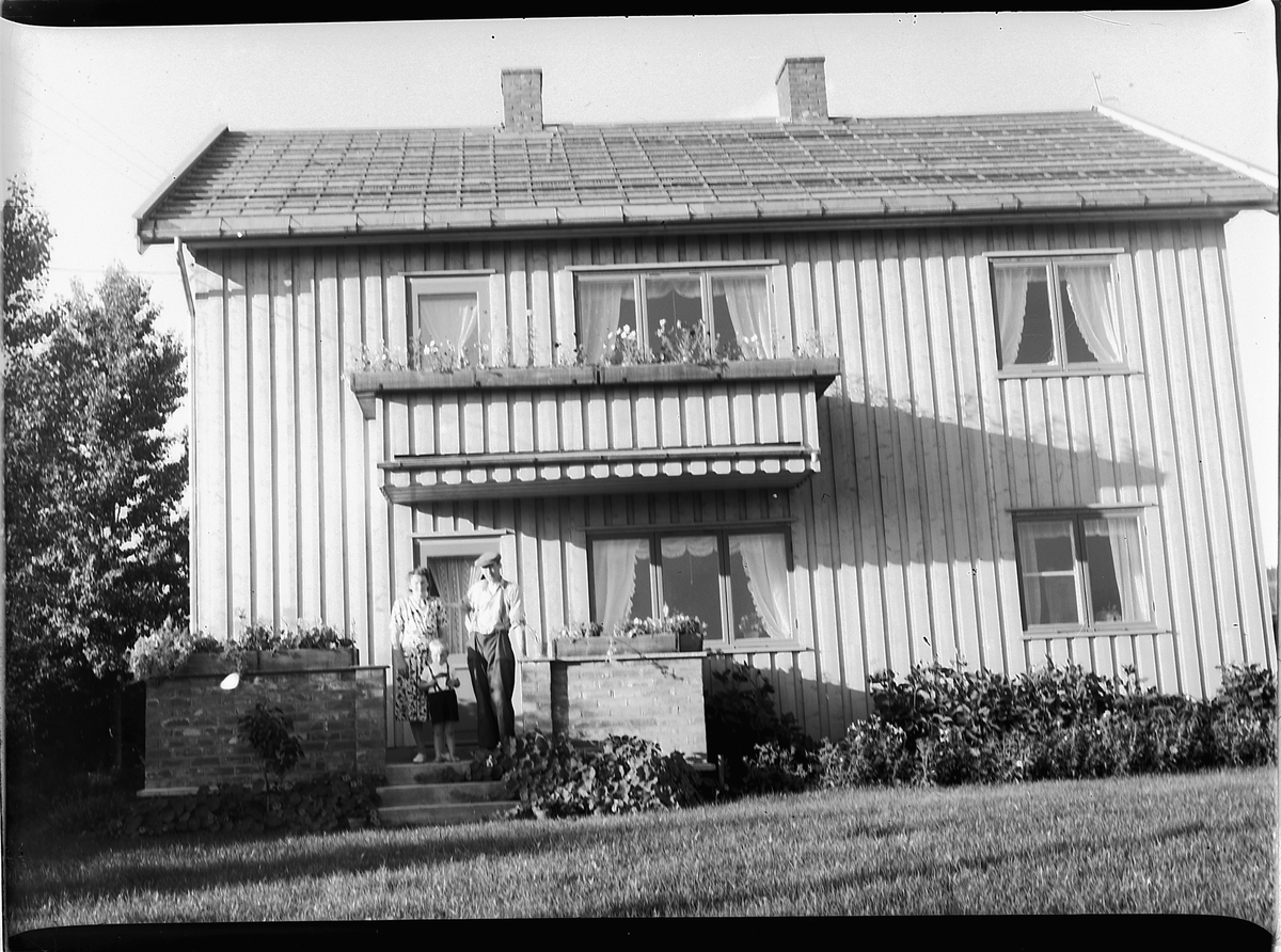 Ringsaker, boligen til Wilhelm Johansen i kirkebygda, Åshøgdvegen ...